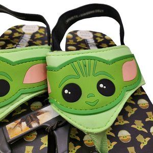 Star Wars | Shoes | Star Wars The Mandalorian Baby Yoda Flip Flops Baby ...